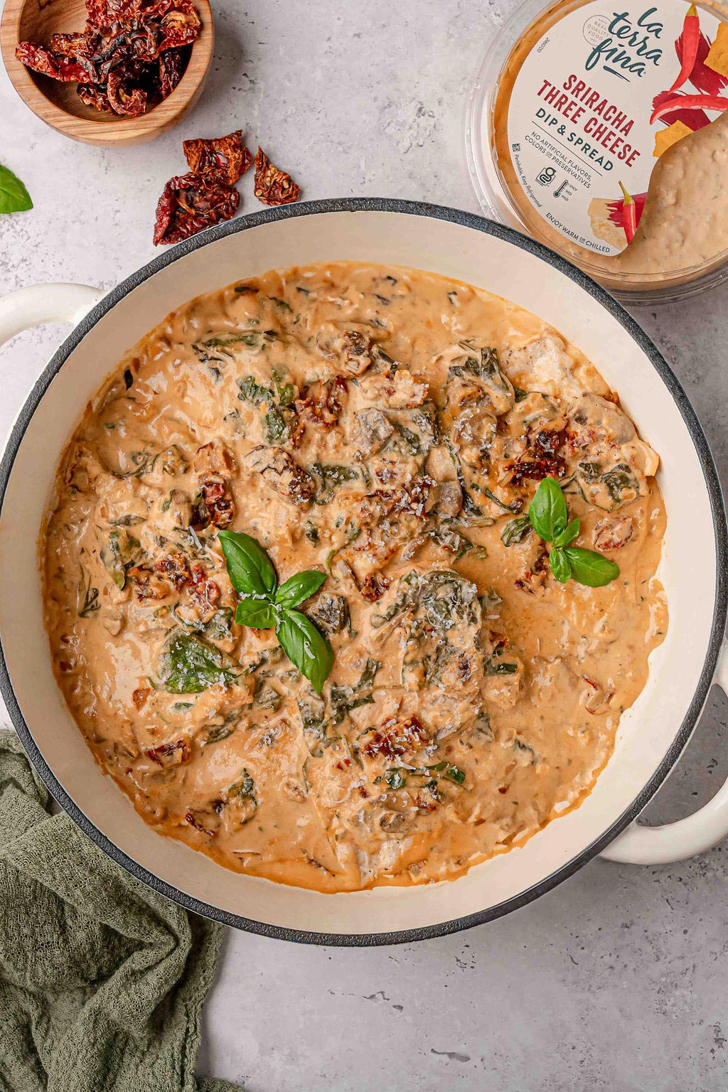 Creamy Sriracha “Marry Me” Chicken