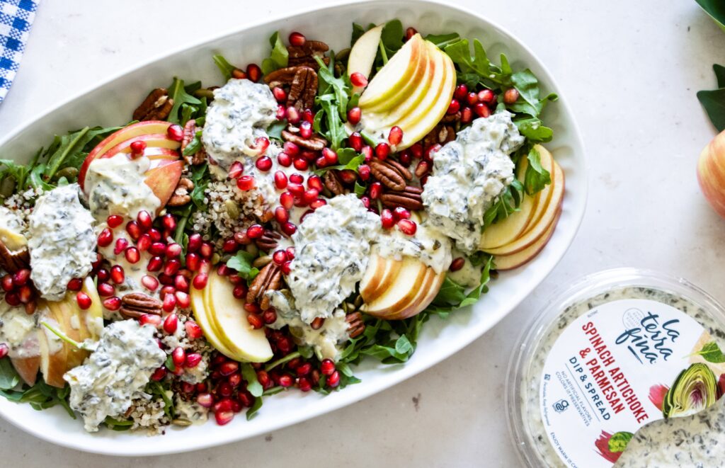 Autumn Harvest Honeycrisp Apple Salad | La Terra Fina